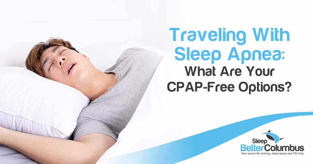 Traveling With Sleep Apnea: CPAP-Free Options, Oral Appliances & Easy ...